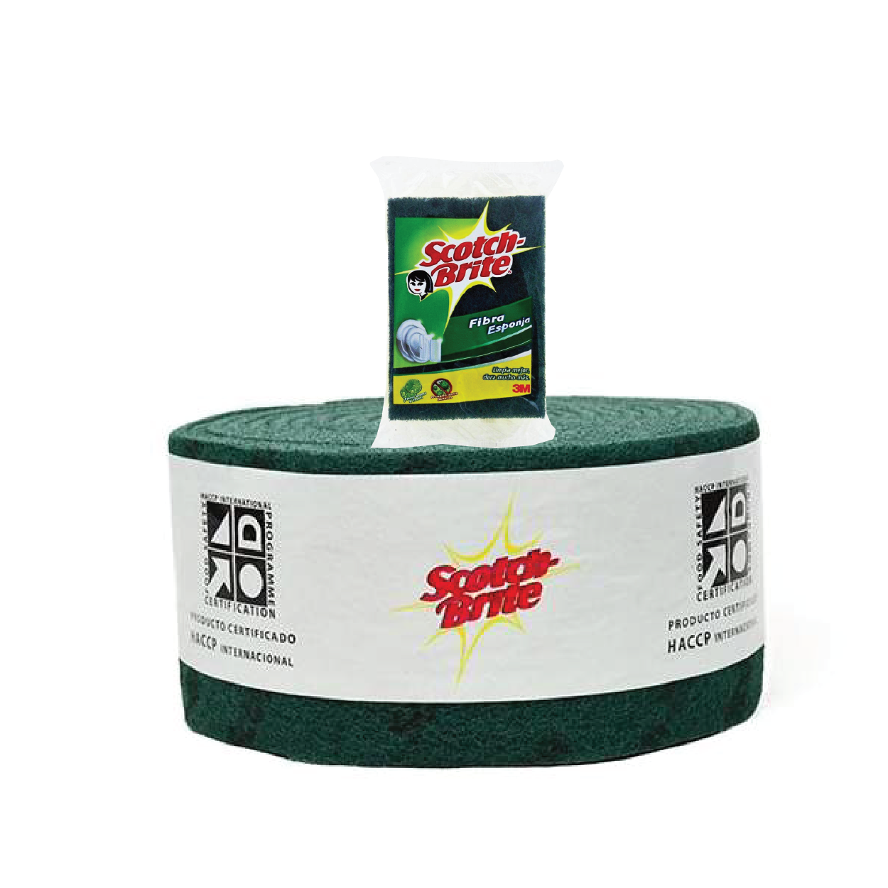 ESPONJA SCOTCH BRITE VERDE USO GENERAL ROLLO - DISTRIBUIDORA EXPRESS L ...