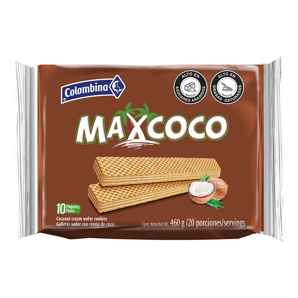 GALLETA MAX COCO X 10 UND - DISTRIBUIDORA EXPRESS L&A SAS
