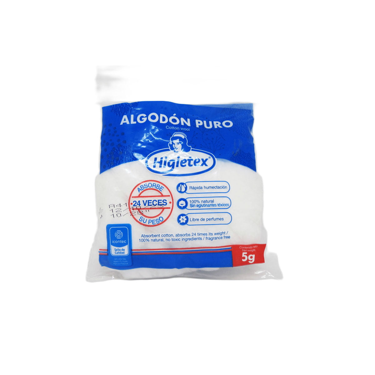 ALGODON X 5 GRS - DISTRIBUIDORA EXPRESS L&A SAS